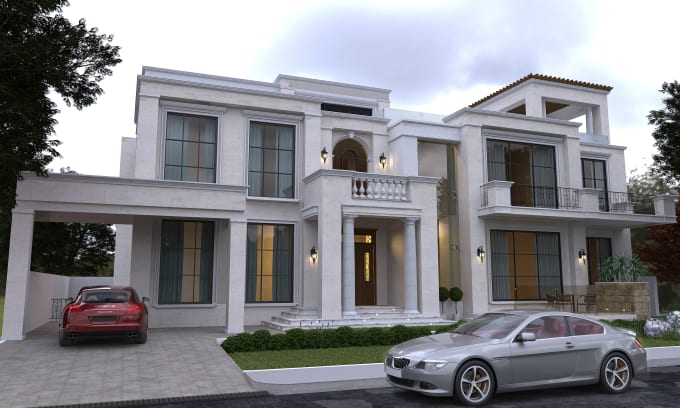 Make photorealistic exterior renders by Uzairn18 | Fiverr Make photorealistic exterior renders by Uzairn18 | Fiverr