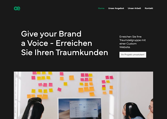 Create a website using webflow by Jakobkoenen | Fiverr