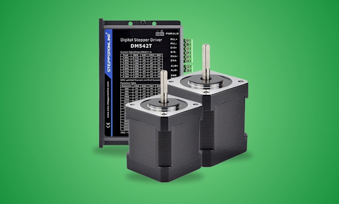 Designed microcontroller based stepper and servo motor control systems ...