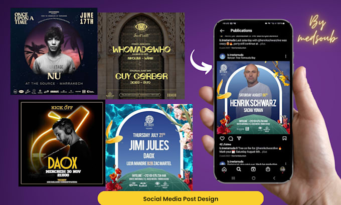 Design flyer, event flyer design, facebook, instagram post by Medsoub ...