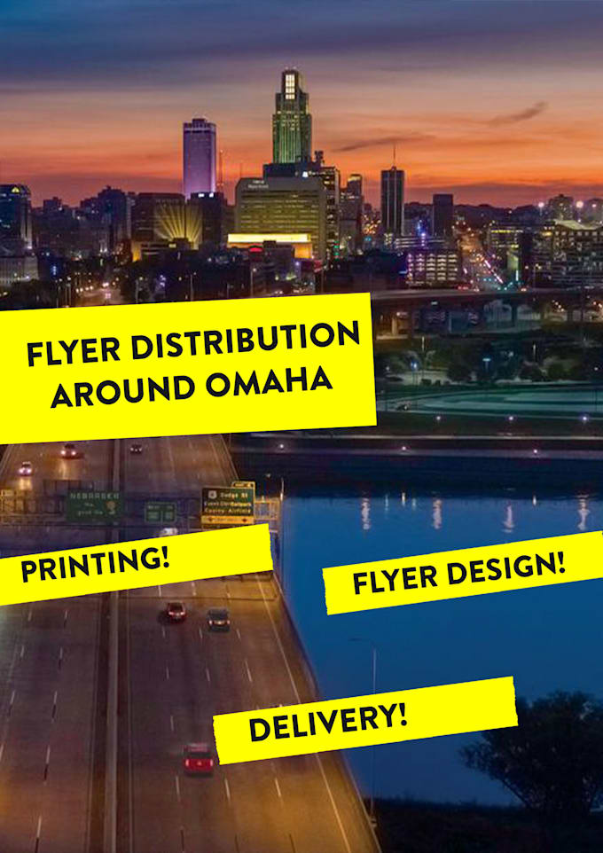 Design, print and distribute your flyer in omaha,nebraska by Elmar211 ...
