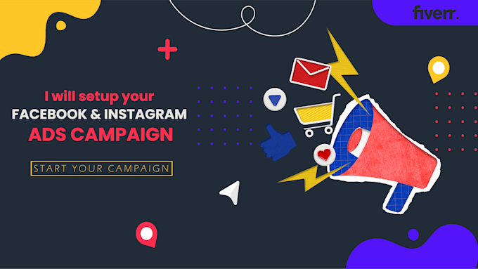 Setup your facebook and instagram ads campaign by Skys_seo | Fiverr