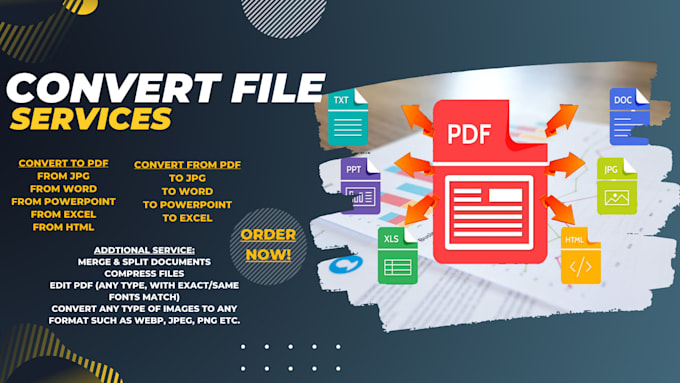 Convert any format file to pdf by Samsd88 | Fiverr