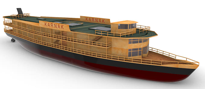 Model a ship in rhino 3d by Samiuhaque | Fiverr