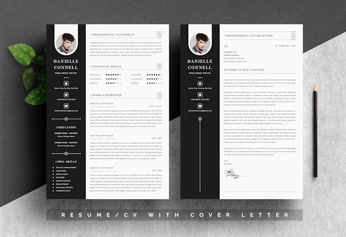Make cv design and can edit and rewrite them by Muhammadrafay56 | Fiverr
