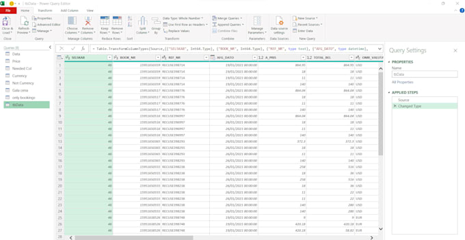Help you with ms excel data entry, power query, complex formulas, etc ...