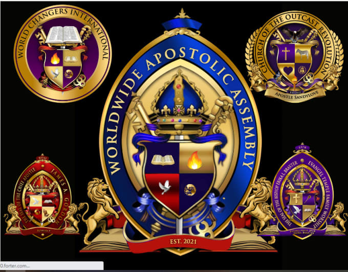 Create an awesome church logo design for you by Beangk | Fiverr