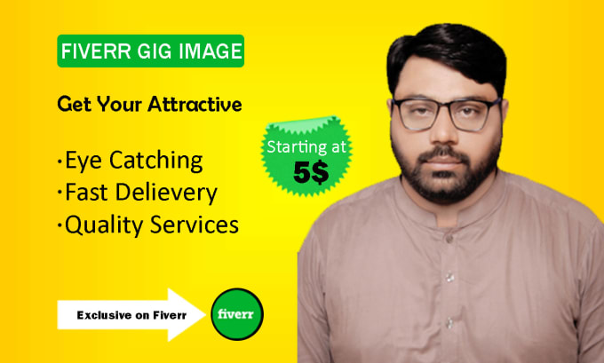 Design attractive fiverr gig images in 24 hours by Marketermohsin | Fiverr