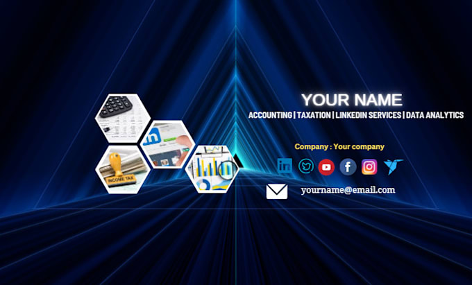 Create a powerful linkedin banner for you by Mas1966 | Fiverr