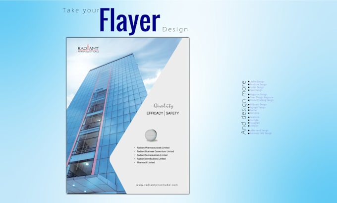 Create a unique flyer and leaflet design for your business by ...