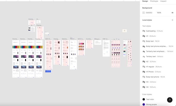 Website design ui ux prototypes by Bepavel | Fiverr