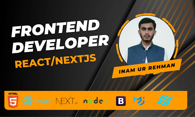 Be your front end web developer to create a responsive website by ...