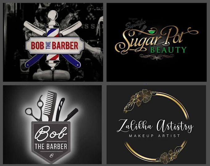 Design unique barber shop and beauty salon logo in 24 hours by Vera ...