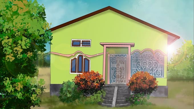 Do digital drawing and good quality 2d animation by Arfanhussain100 ...