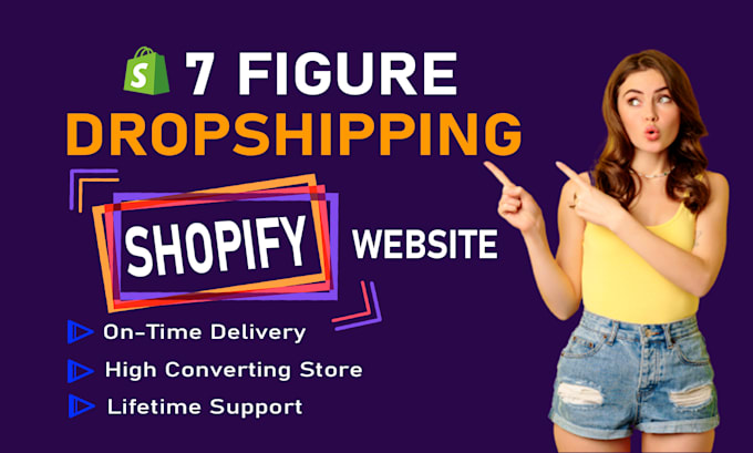Build 7 figure shopify dropshipping store website design by Md_hasan97 ...