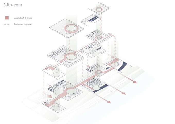 How To Do Diagram Projections In Photoshop Architecture Arch