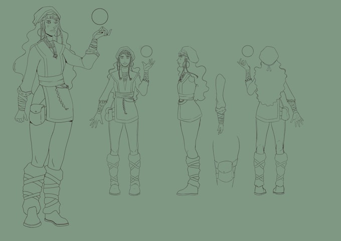 Do character design and concepts by Ambielart | Fiverr