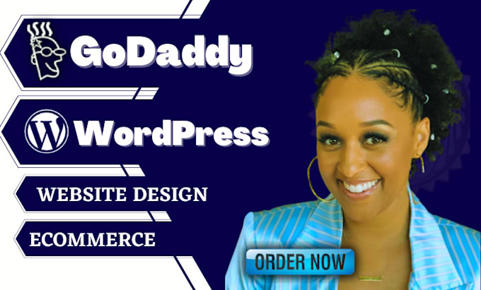 Do godaddy website design or redesign with godaddy builder or wordpress website by Anuoluwapo ...