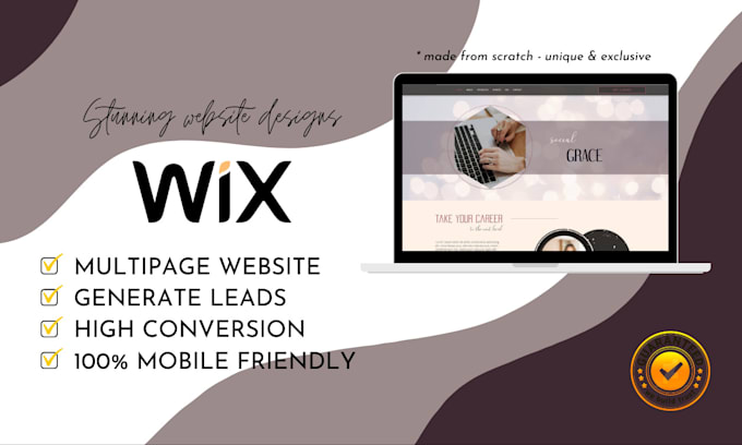 Design a responsive website using wix by Nomadsflix | Fiverr