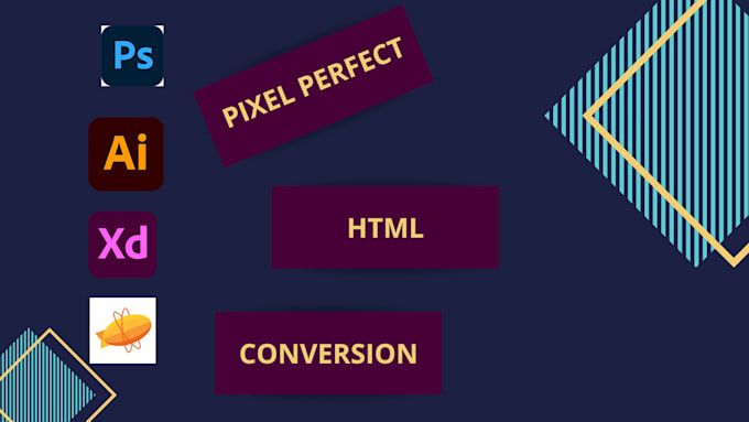 Convert to html css your design, figma, psd, ai responsive by Mberthe ...