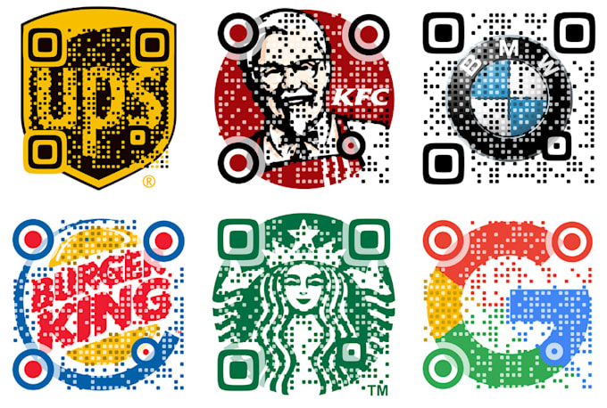 Design custom professional qr code with logo in 2 hrs by Bernice ...