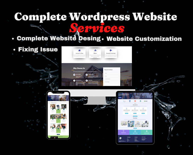 Design clean and modern wordpress website and redesign website by ...