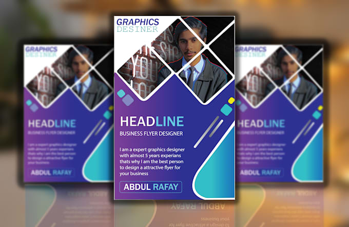 Design promotional flyer , banner for business and products by ...