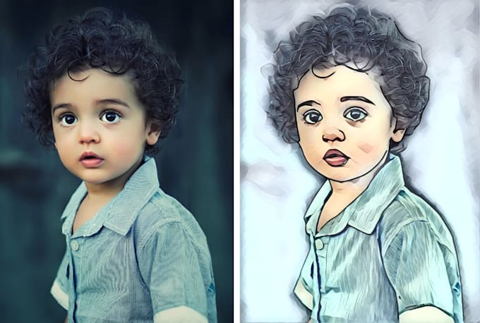 Draw your photo to cartoon by Ppdass | Fiverr