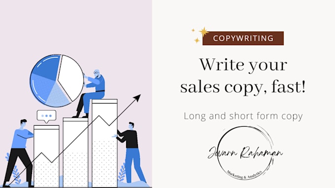 Write long and short form copy by Jivarn | Fiverr