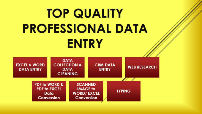 Do perfect data entry on excel and word convert pdf to excel and word ... Do perfect data entry on excel and word convert pdf to excel and word ...