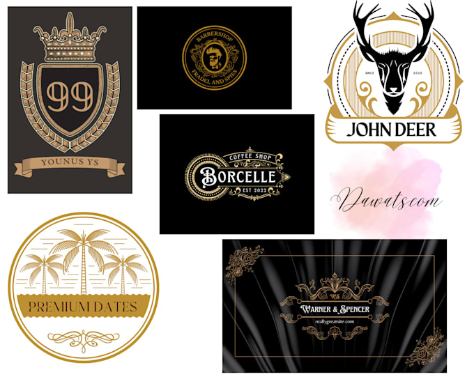 Desgin beautiful modern and classy vintage logo by Syedsajjad17 | Fiverr