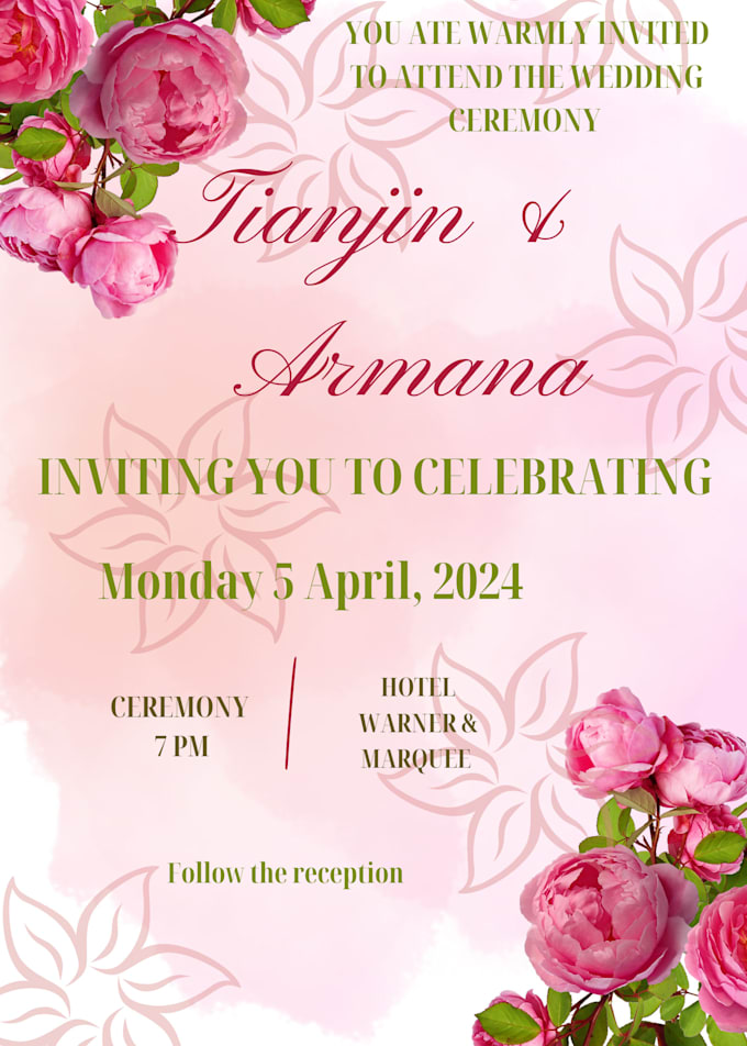 Create artistic and modern invitations, cards and flyers by Ambrina ...