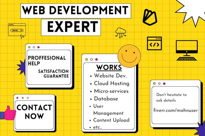 Make practical website, web development and bundling with webpack by Mahnuser | Fiverr