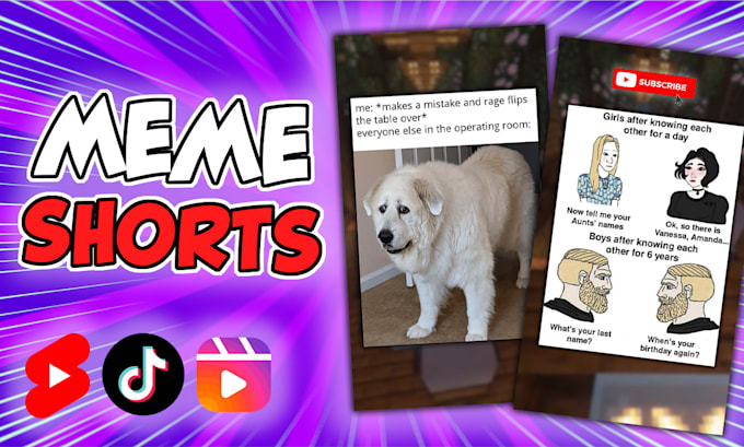Make short meme videos for your social media by Choroszczstudio | Fiverr