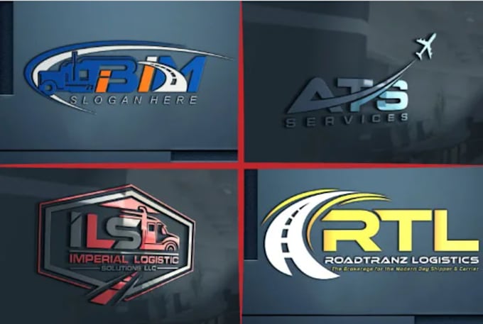 Do transport aviation logistic and trucking logo by Sandra_stevens | Fiverr