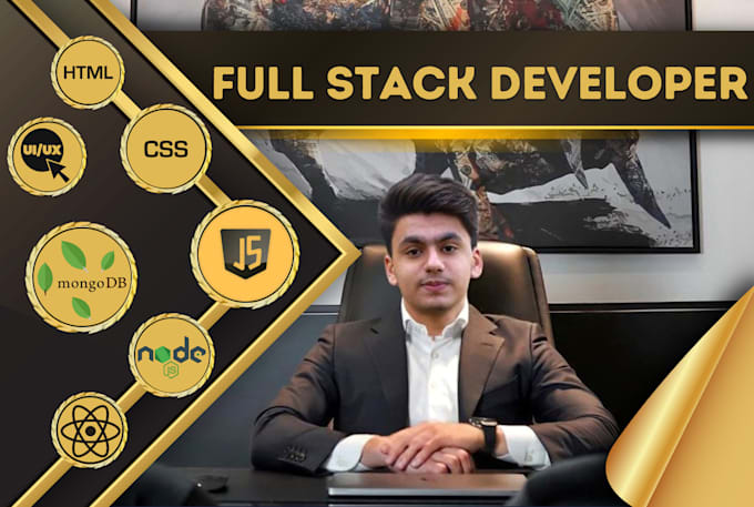 Be your full stack web developer by Mr_abdullah41 | Fiverr