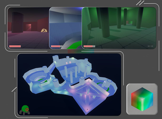 Make the desired 3d pc game, under your wishes by Illiabo | Fiverr