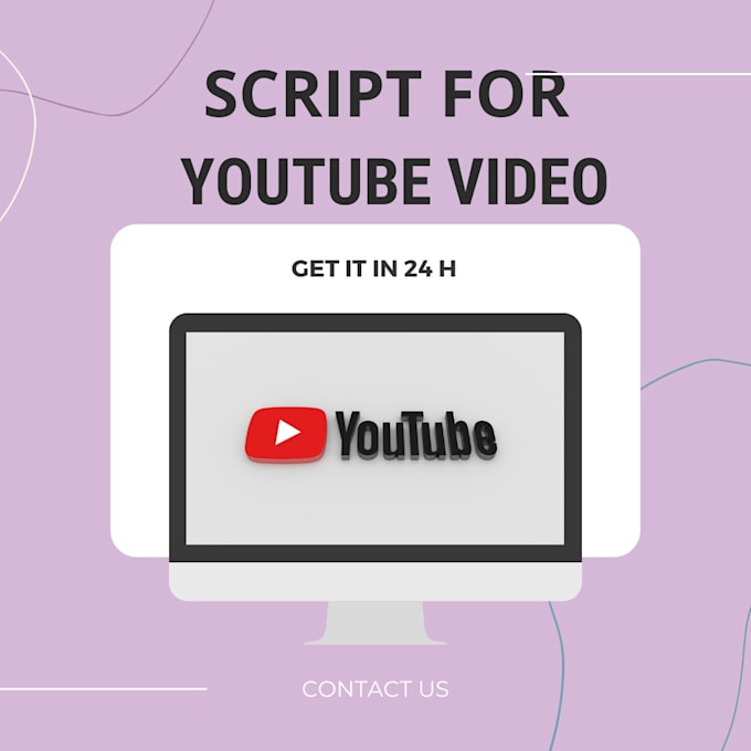 Write a script for your youtube channel by Alihanavtandilo | Fiverr