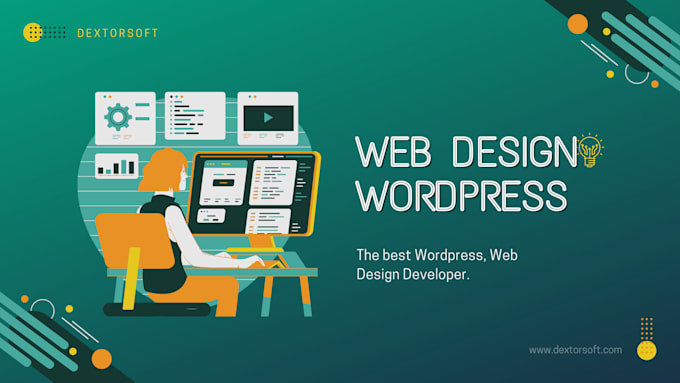 Create responsive wordpress website design for you by Da7tysixers | Fiverr