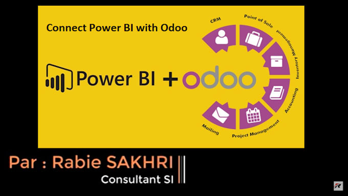 Help you to connect power bi to odoo, in order to create report and dashboard by Rs4294 | Fiverr