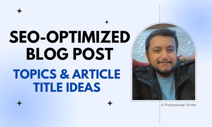 Give you 20 seo blog post and article title ideas by Shaheerashan | Fiverr
