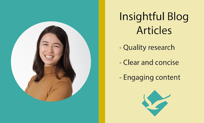 Write blog posts with insightful research by Dreym_marketing | Fiverr