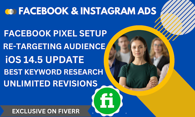 Be your facebook and instagram ads manager by Rahman199812 | Fiverr