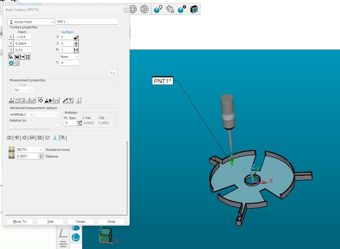 Pc dmis cmm programming by Rubenc32 | Fiverr