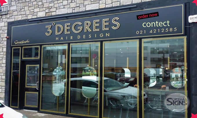 Design amazing shop front sign, store front, window graphics by ...