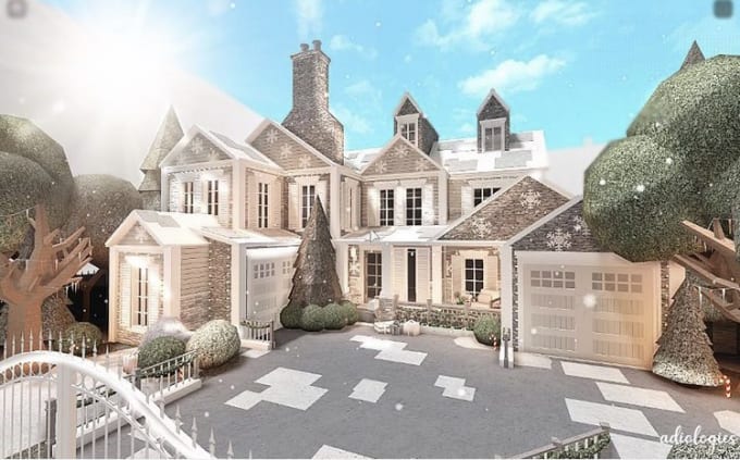 Build you a detailed bloxburg house by Artbydes | Fiverr