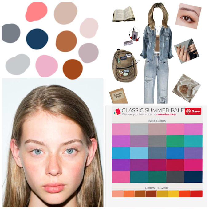 Create a personal colour palette by Madiify | Fiverr