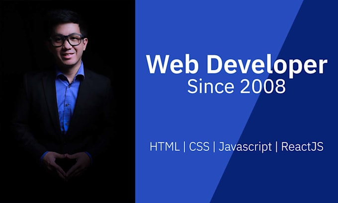 Design And Code A Website Using Html Css Js And React By Alainmlim Fiverr
