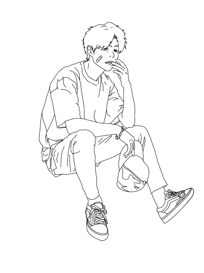 Do make black and white illustrations without color for you by ...