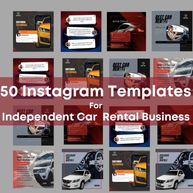 Design social media templates for turo by Jeclark17 | Fiverr